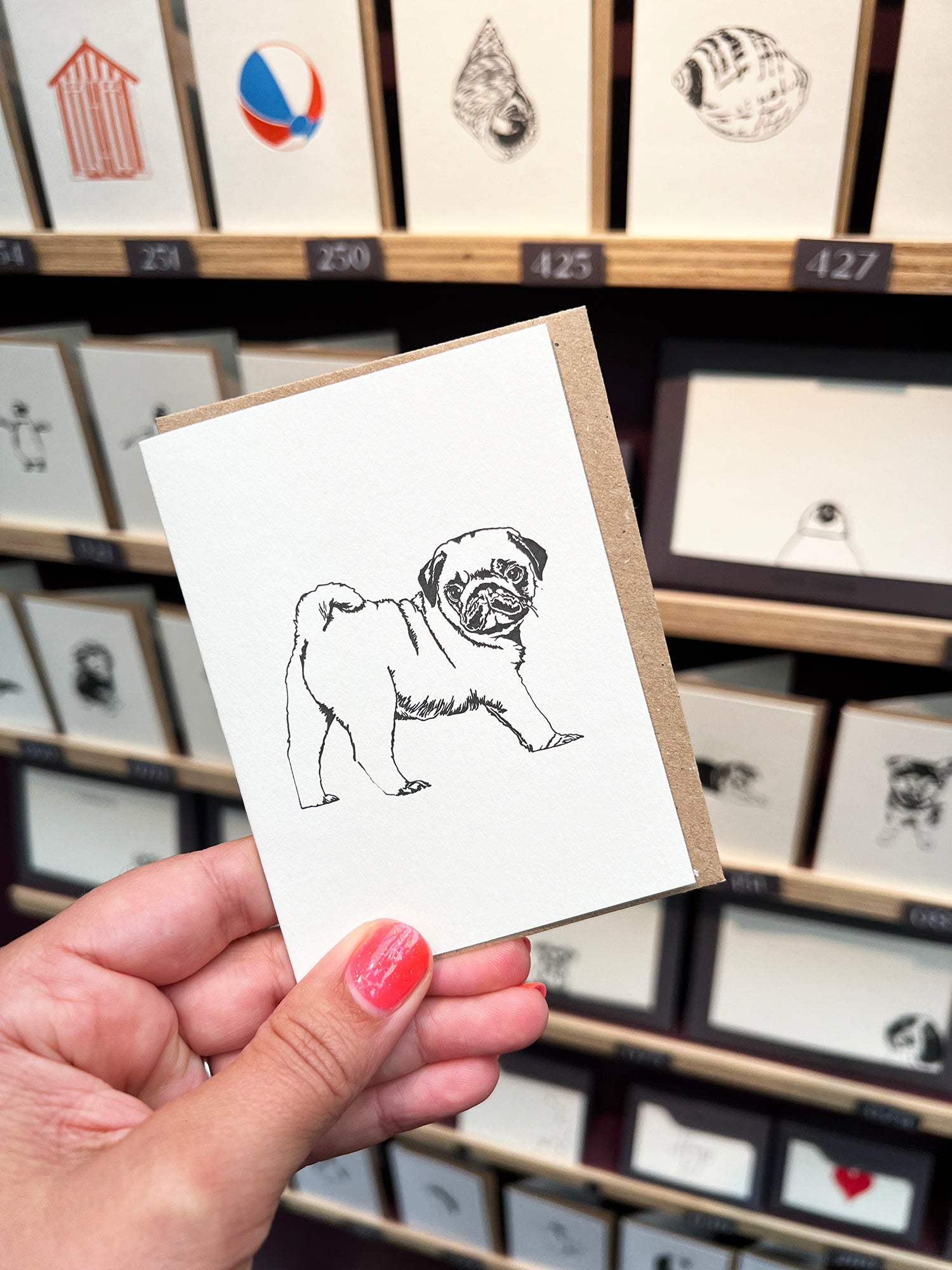 Pug Card – Penguin Ink Ltd