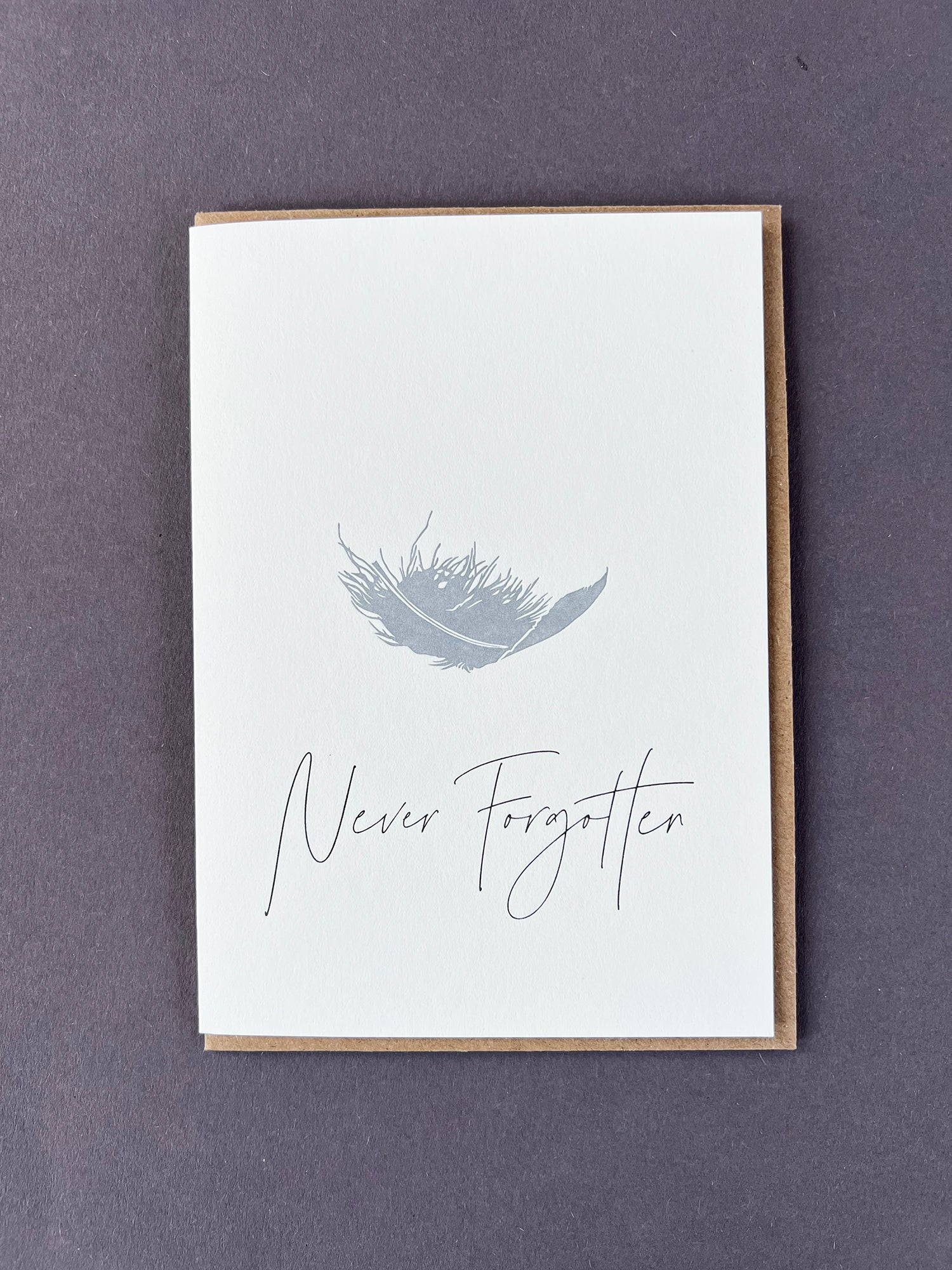 Never Forgotten Card – Penguin Ink Ltd