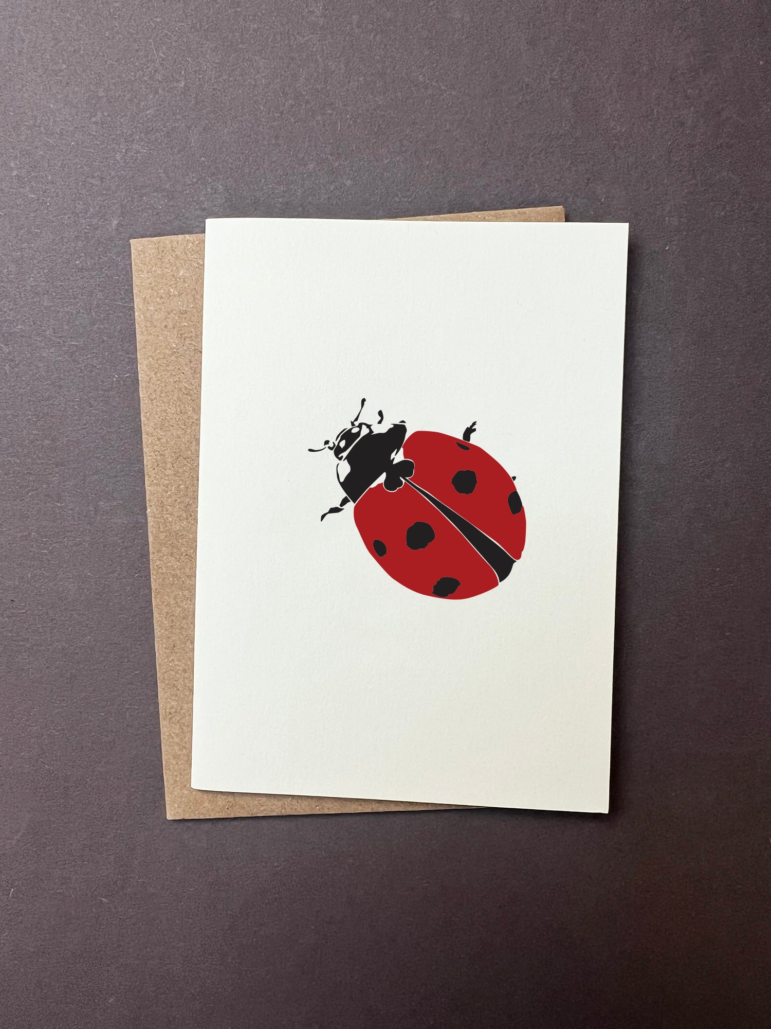 Ladybug Card – Penguin Ink Ltd